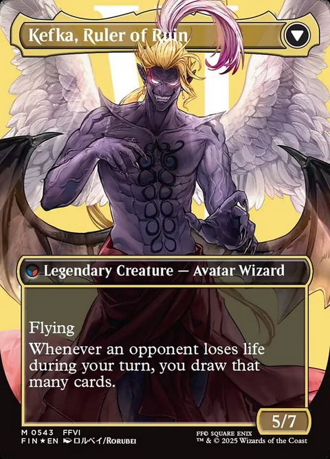 Kefka, Court Mage // Kefka, Ruler of Ruin (543) - Surge-Foil – Union ...